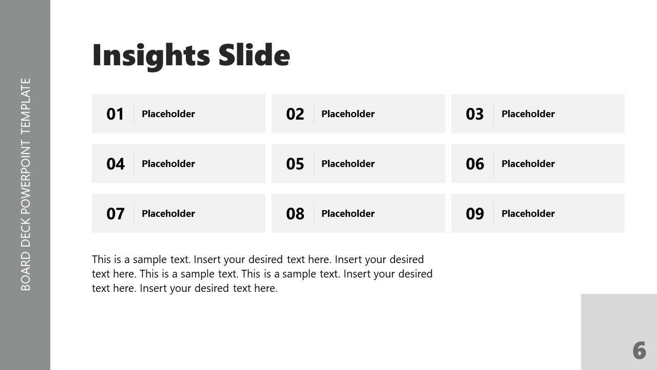 Board Deck PowerPoint Template & Presentation Slides