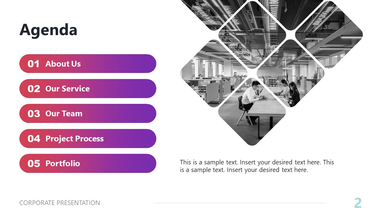 Corporate Presentation Slide Deck Template