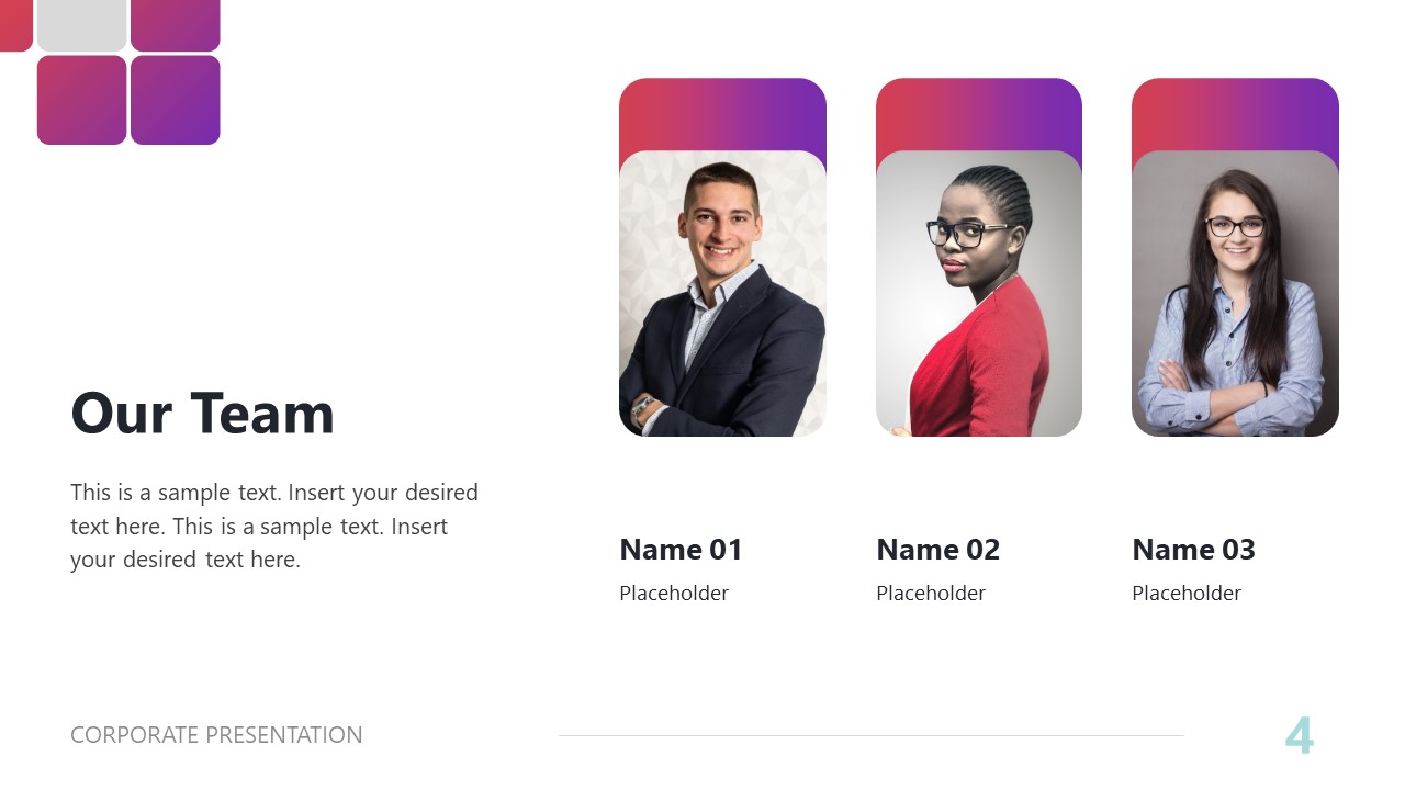 Corporate Presentation Slide Deck Template