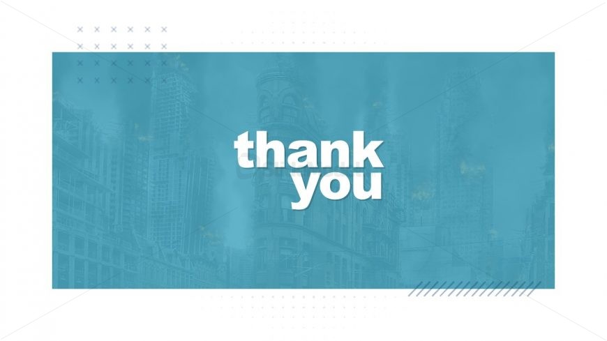 Thank You Slide of Security Agency - SlideModel