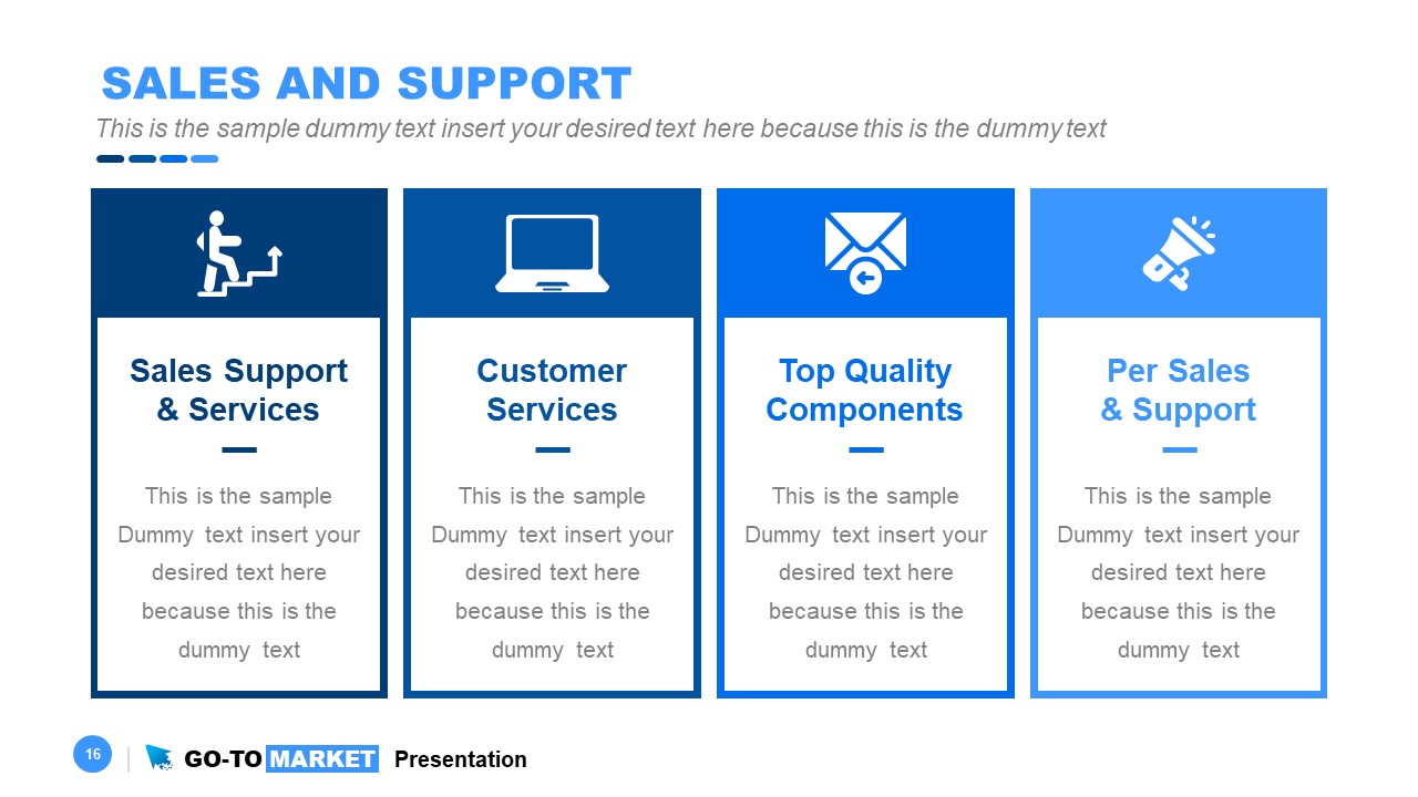 Go-To-Market PowerPoint Template & Presentation Slides