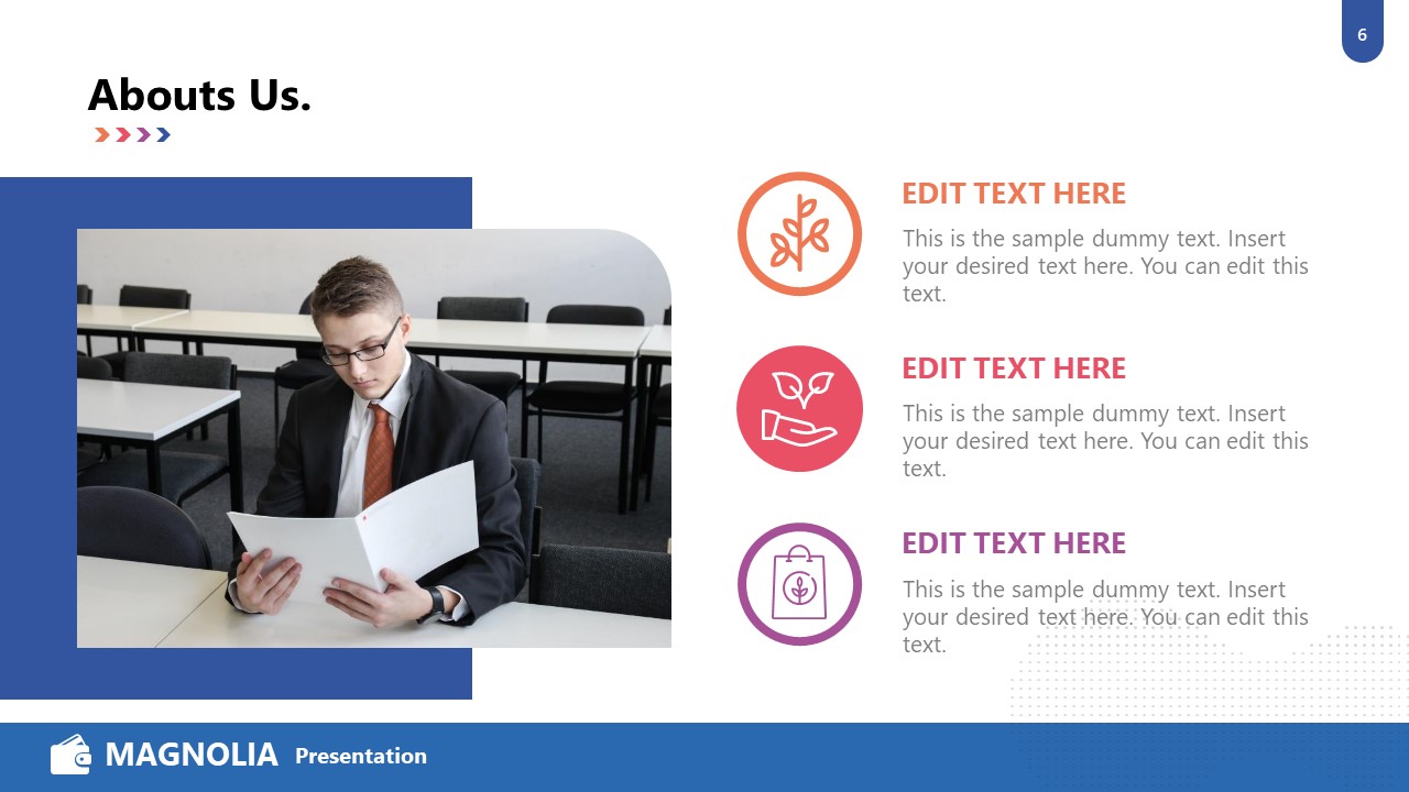 Magnolia PowerPoint Template & Presentation Slides