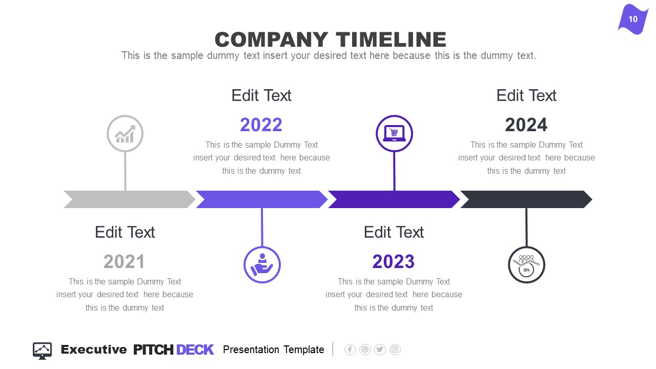 Timeline Deck Template