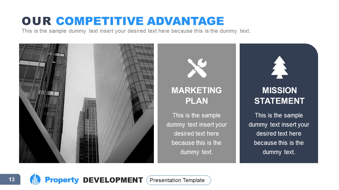 Property Development PowerPoint Template - SlideModel