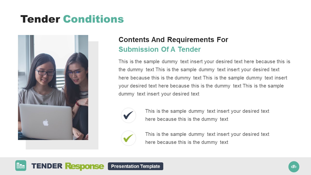 Tender Response PowerPoint Template - SlideModel