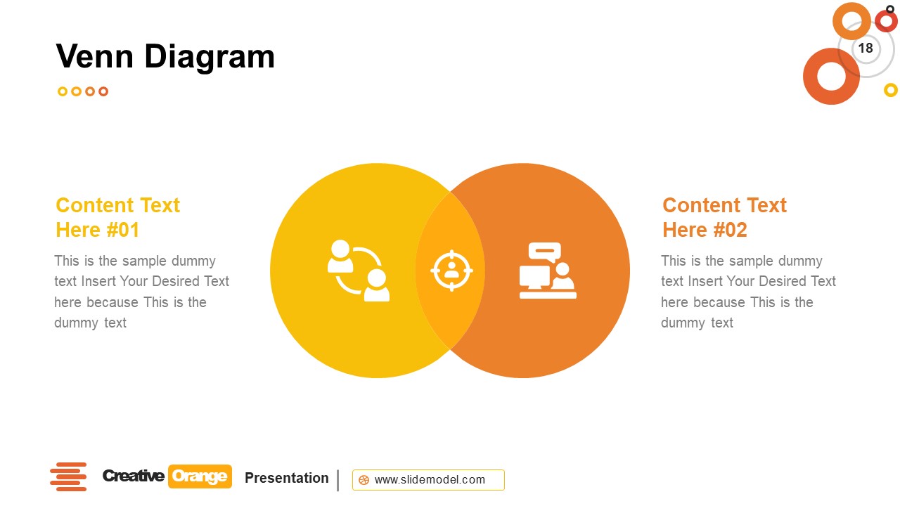 Creative Orange PowerPoint Template - SlideModel