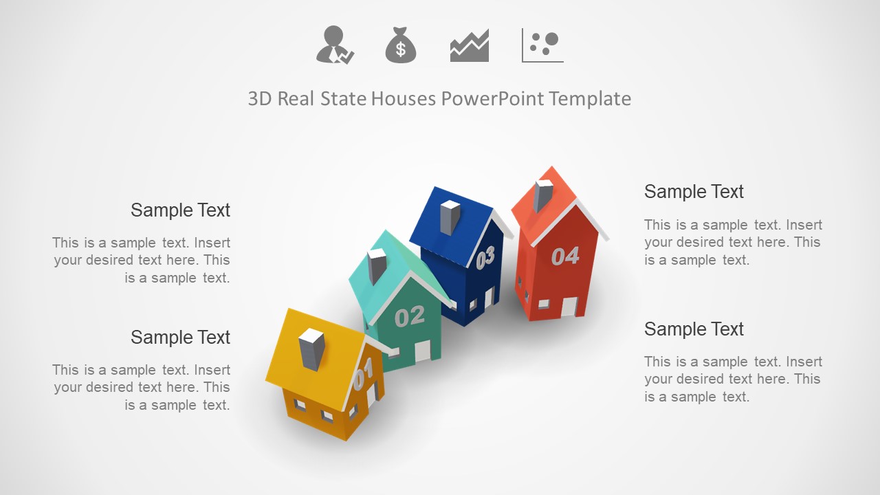 Animated 3D Real Estate PowerPoint Template - SlideModel