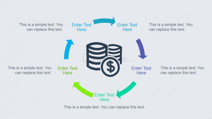 Circular Arrow Template For Powerpoint Slidemodel