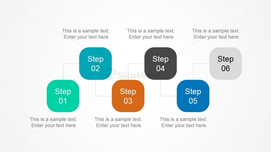 Multi Step Diagram For PowerPoint SlideModel
