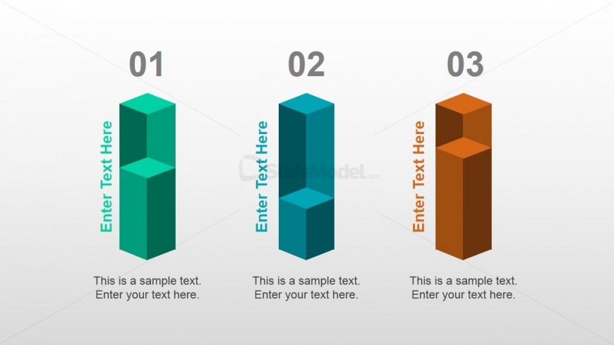 Simple Bar Chart Concept For PowerPoint SlideModel