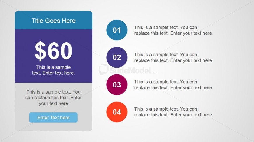 Price Slide Design Layout for PowerPoint - SlideModel