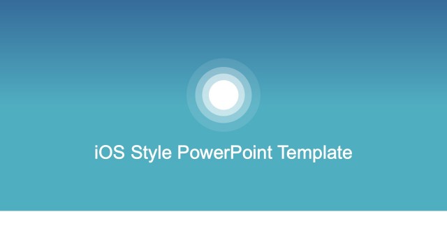 iOS PowerPoint Templates