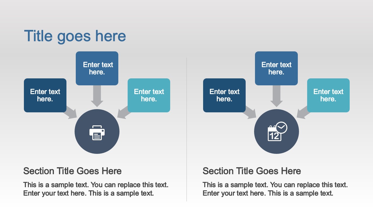 iOS Style PowerPoint Background Template - SlideModel