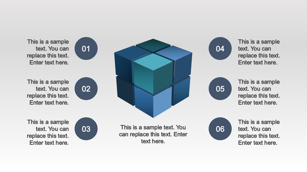 Eight Quadrants 3D Cube for PowerPoint - SlideModel Eight Quadrants 3D Cube for PowerPoint - SlideModel