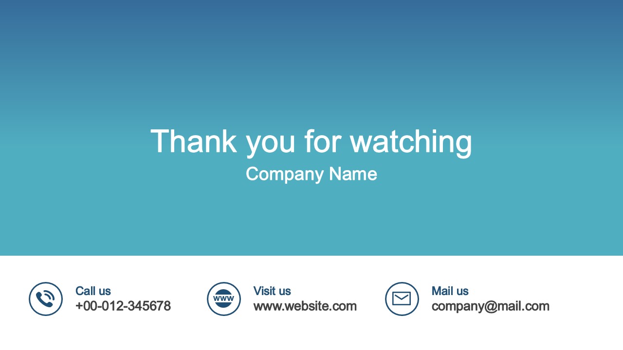 iOS Style PowerPoint Background Template - SlideModel