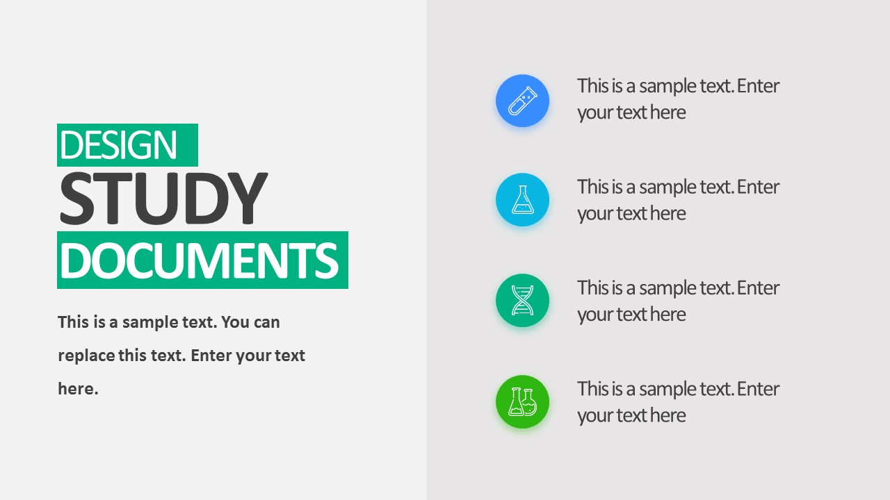 Animated Clinical Study PowerPoint Templates