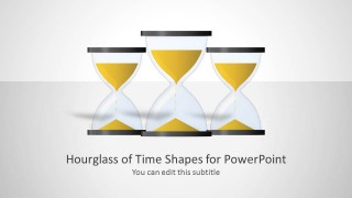 Hourglass of Time Shapes for PowerPoint - SlideModel