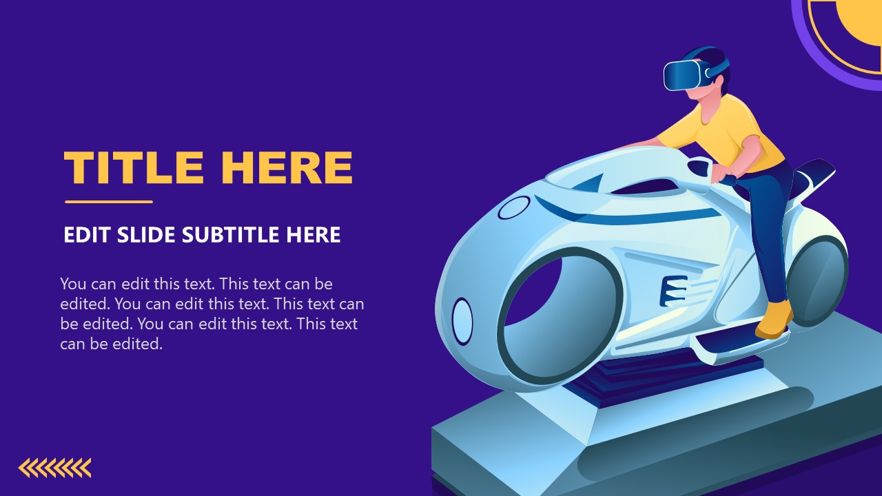 Virtual Reality PowerPoint Template - SlideModel