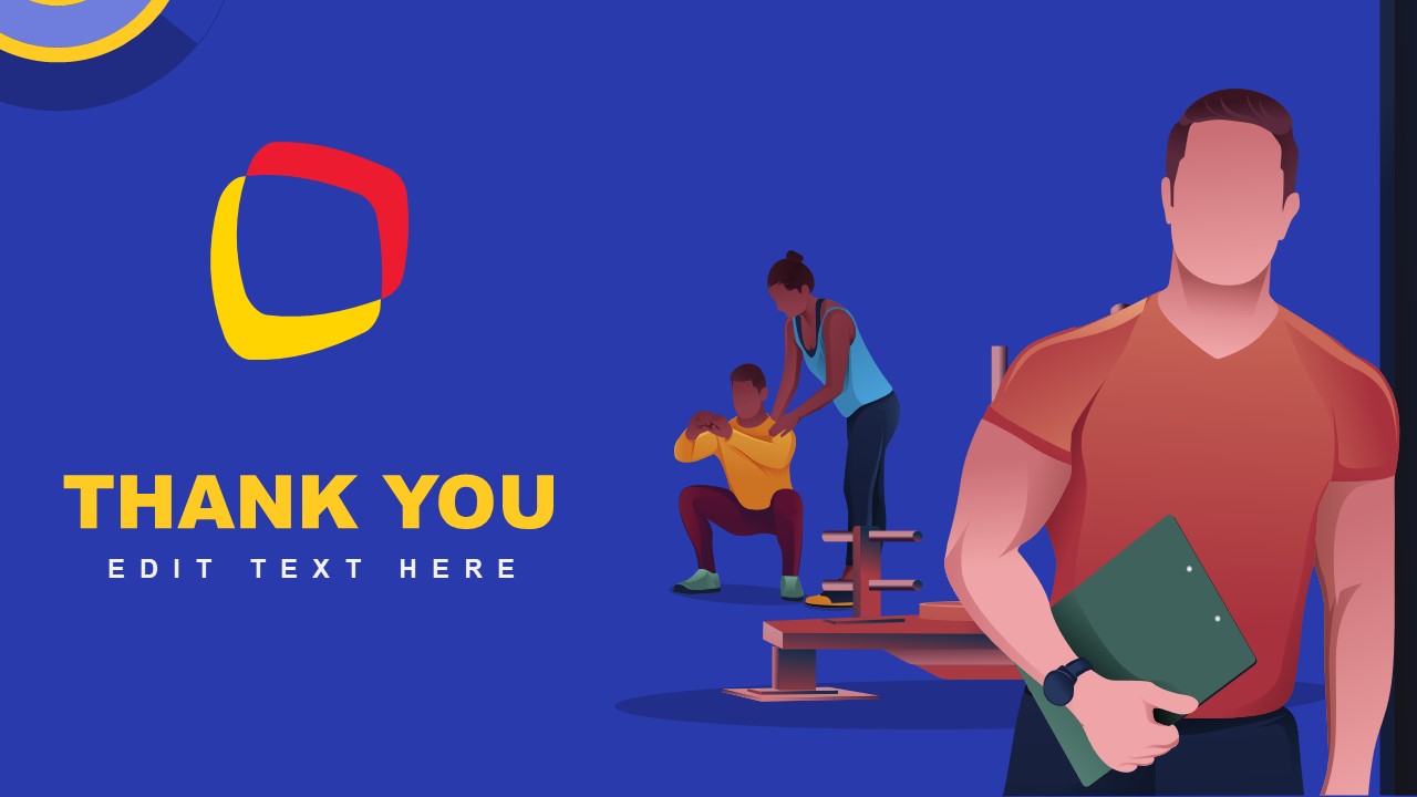 Personal Trainer PowerPoint Template - SlideModel