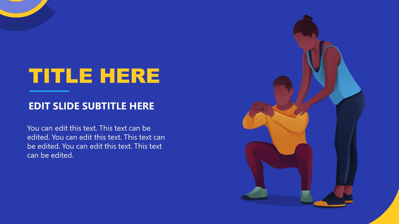 Personal Trainer PowerPoint Template - SlideModel