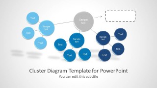 Cluster Diagram Template for PowerPoint - SlideModel