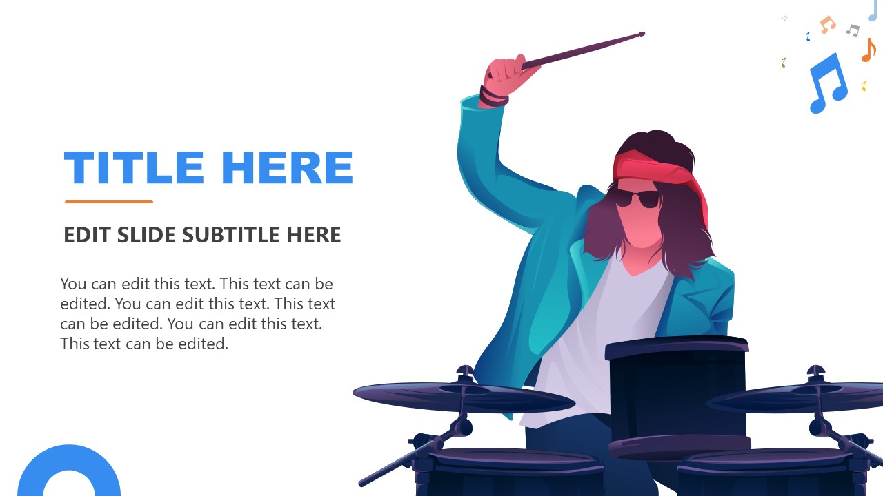 Music Band PowerPoint Template & Presentation Slides