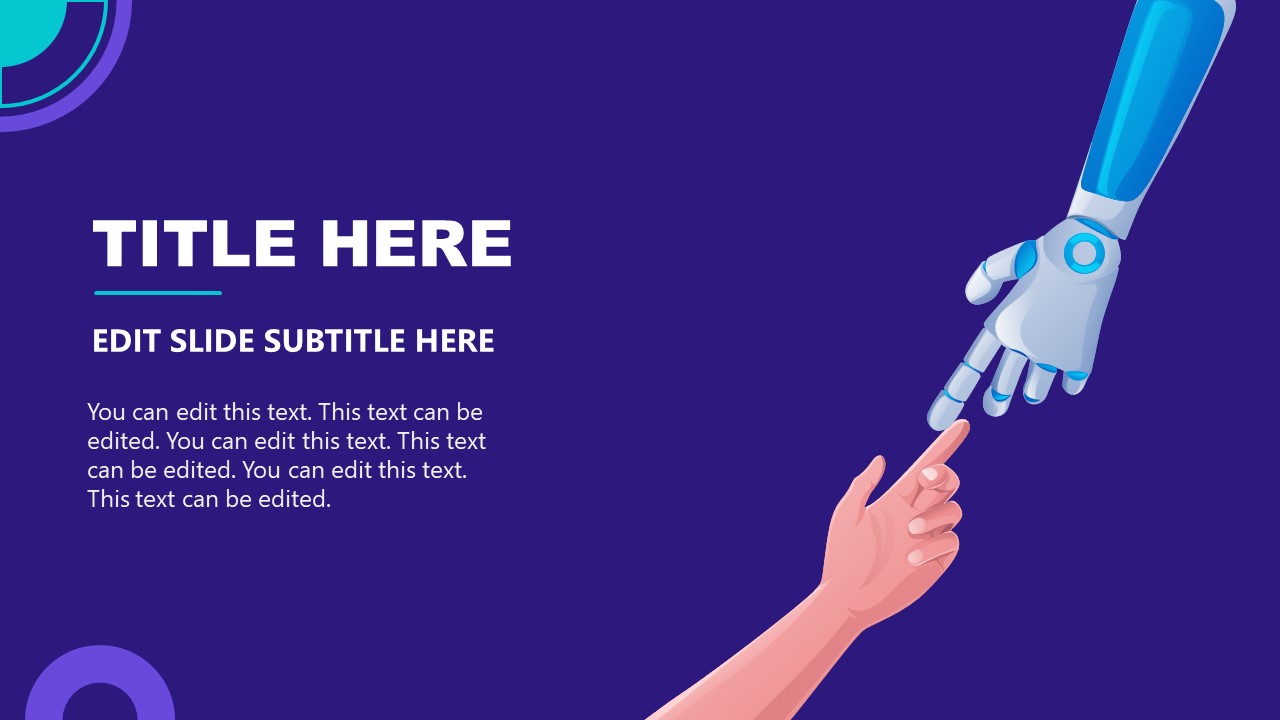 AI & Robotics PowerPoint Template - SlideModel