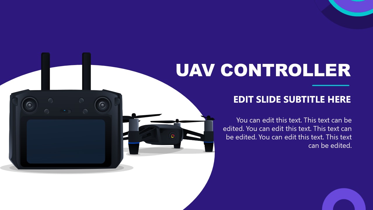 Drone Technology PowerPoint Template - SlideModel