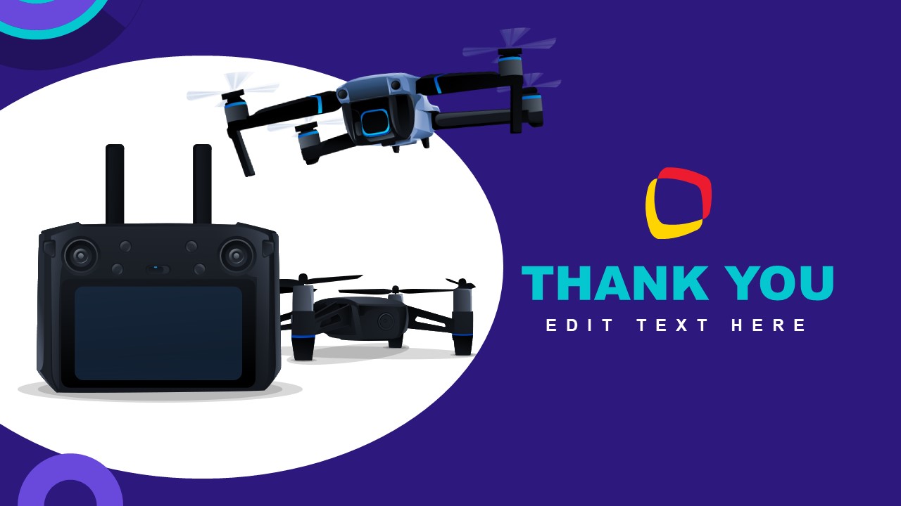Drone Technology PowerPoint Template - SlideModel