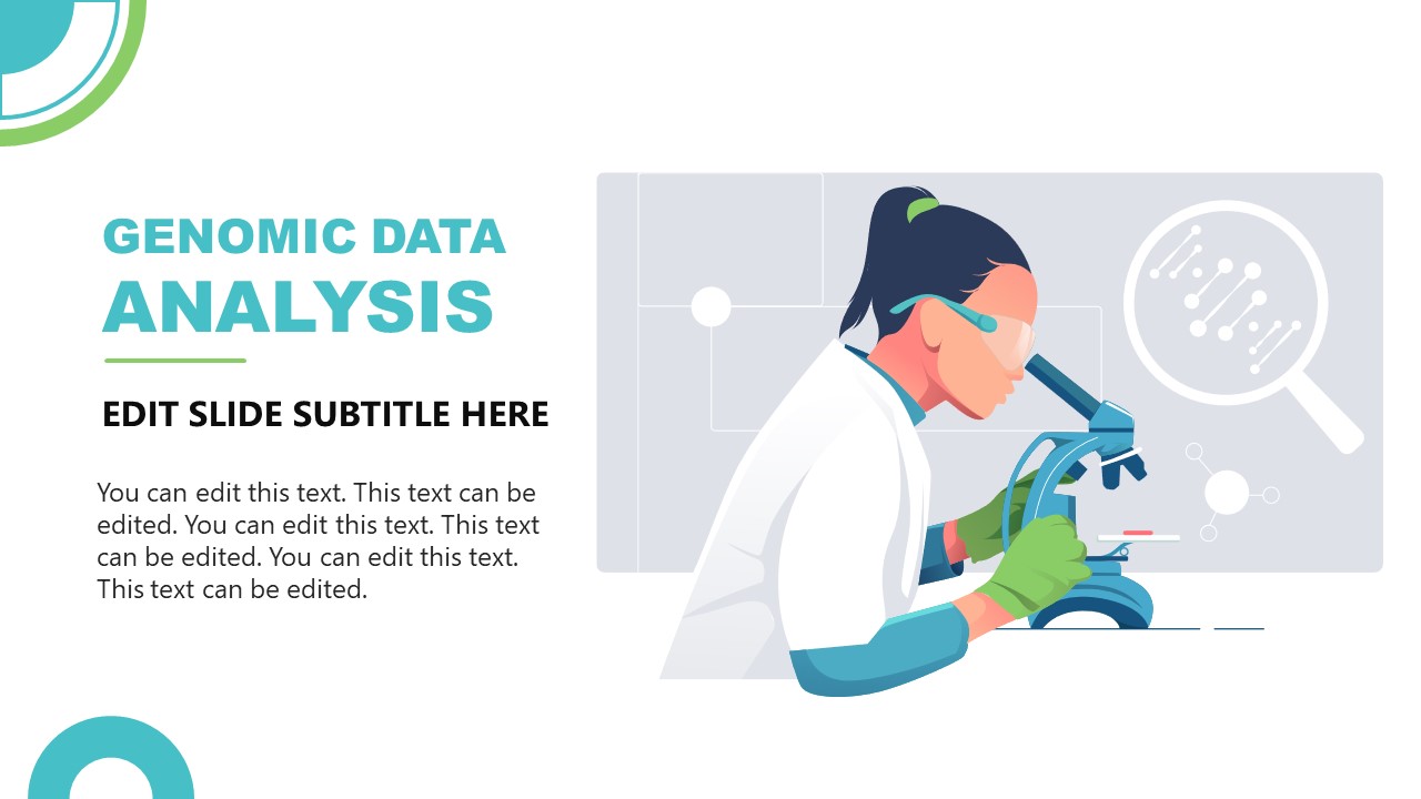 Genomic Sequencing Powerpoint Template Slidemodel