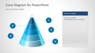 3D Cone Diagrams for PowerPoint - SlideModel