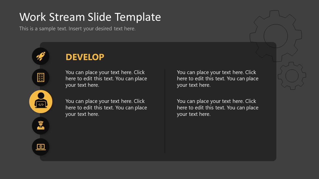 Workstream PowerPoint Template & Google Slides