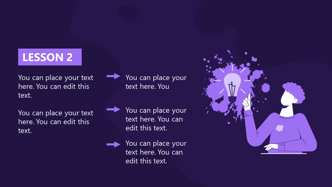 Creative Lessons Learned PowerPoint Template & Google Slides
