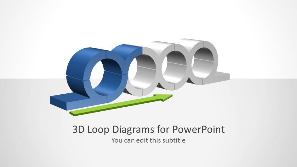3D Loop Diagrams for PowerPoint - SlideModel
