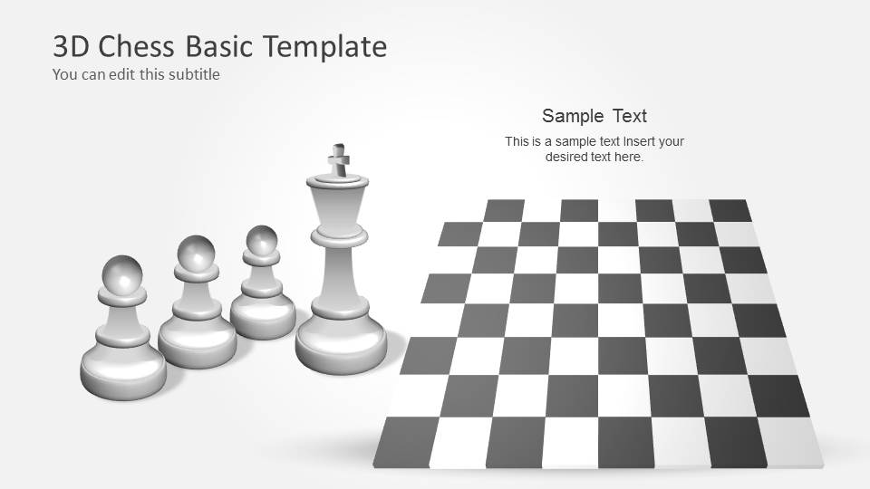 Chess Board Powerpoint Slides