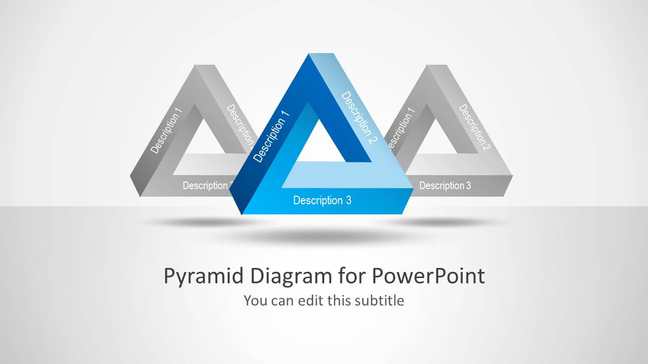 Pyramid Diagram Design for PowerPoint - SlideModel