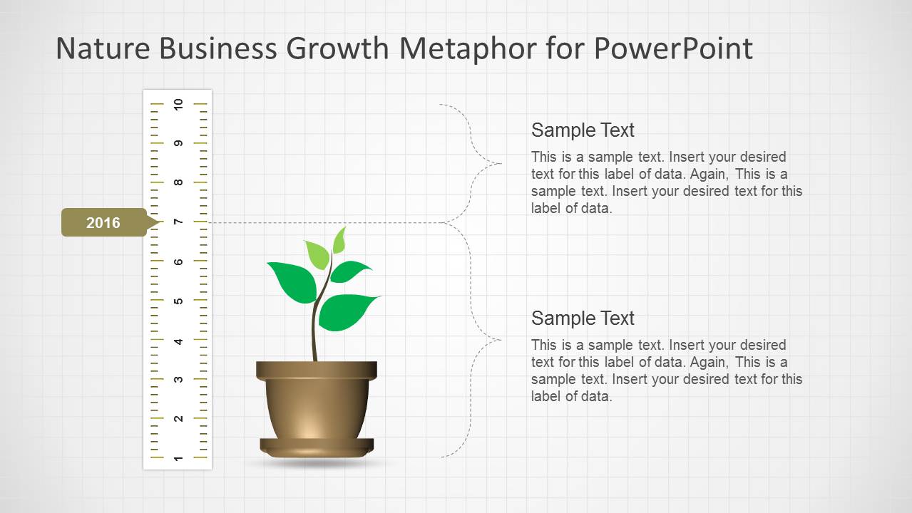 Nature Business Growth Metaphor Template for PowerPoint - SlideModel Nature Business Growth Metaphor Template for PowerPoint - SlideModel