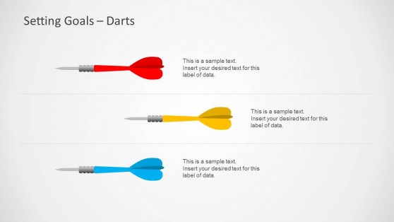 Cool Dart Shapes & Illustrations for PowerPoint