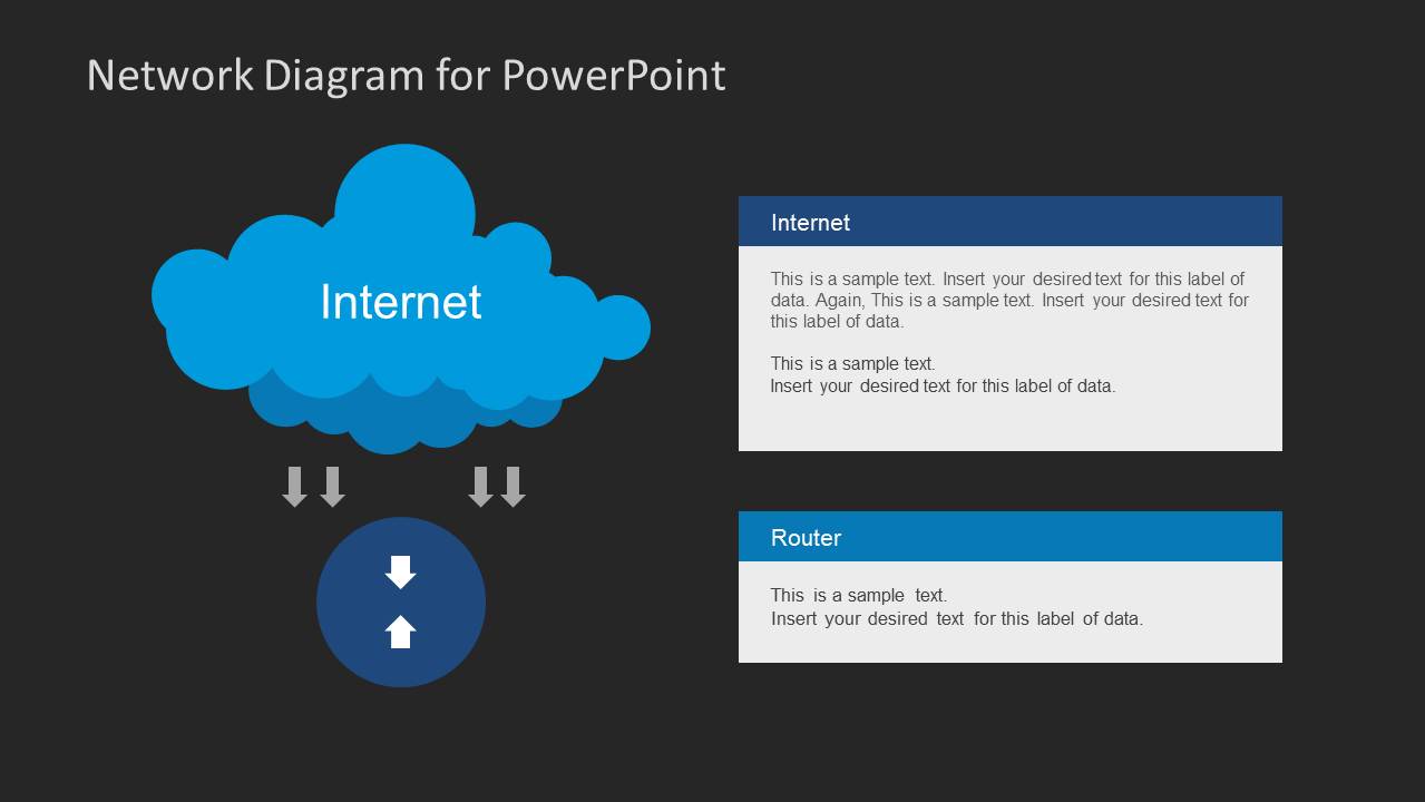 Network Diagram Template for PowerPoint - SlideModel