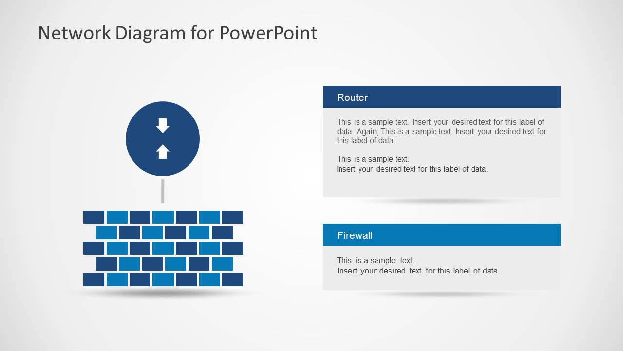 Network Diagram Template for PowerPoint - SlideModel