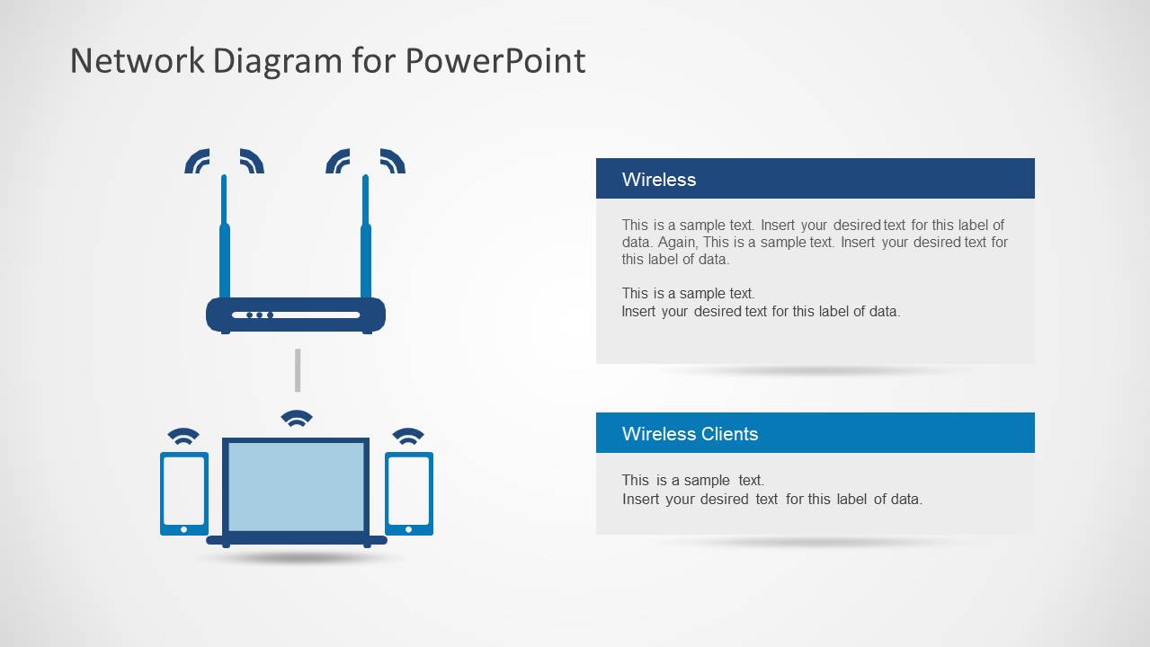 Network Diagram Template for PowerPoint - SlideModel