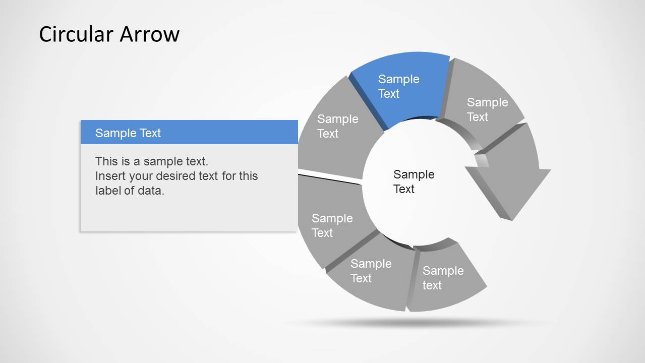 Circular Arrow Template for PowerPoint - SlideModel