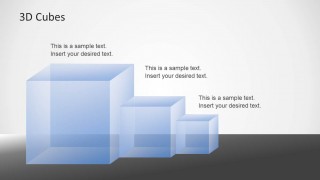 Transparent 3D Cubes for PowerPoint - SlideModel