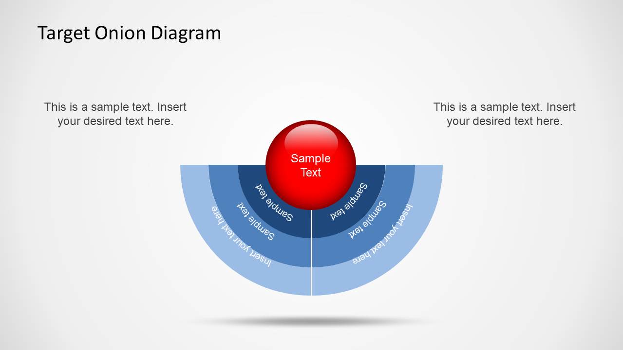 Target Onion Diagram for PowerPoint - SlideModel Target Onion Diagram for PowerPoint - SlideModel