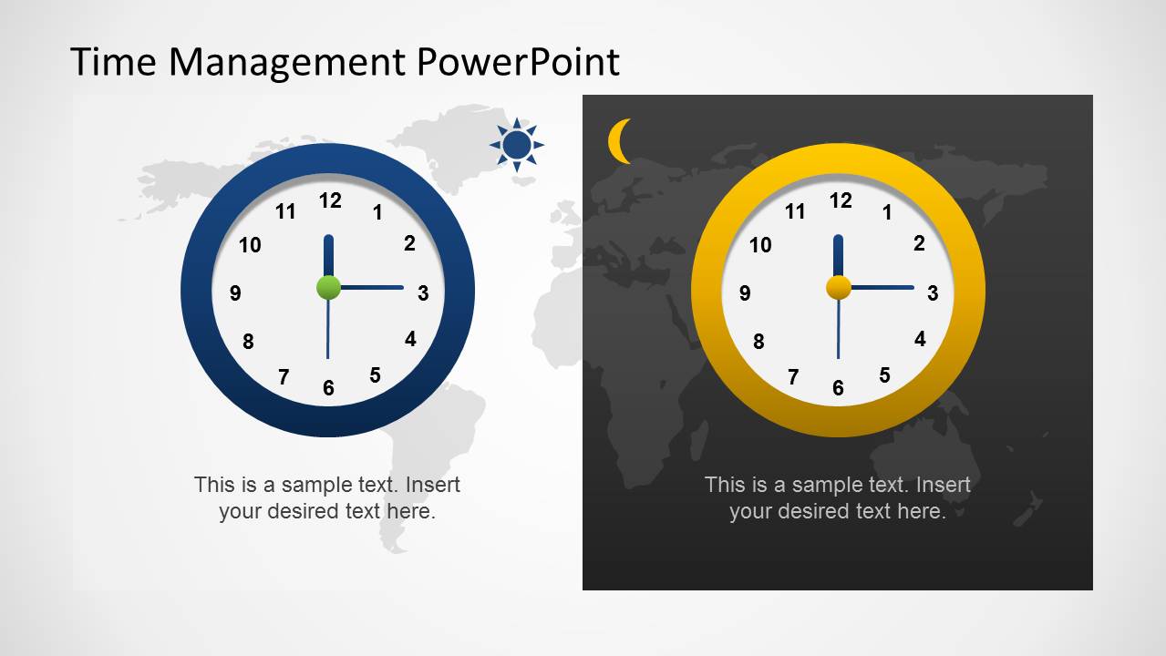 Time Management PowerPoint Template SlideModel