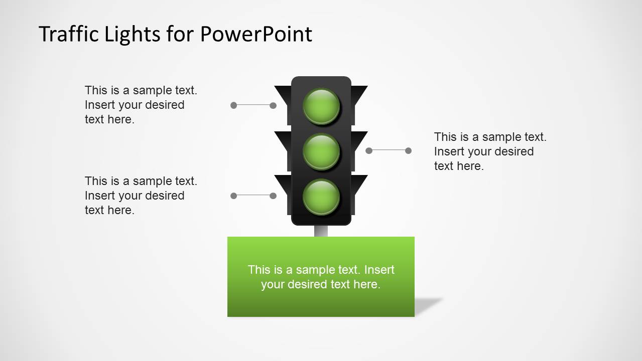 Traffic Lights PowerPoint Template - SlideModel