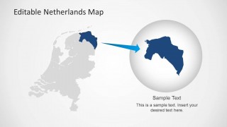 Editable Netherlands Map Template for PowerPoint - SlideModel