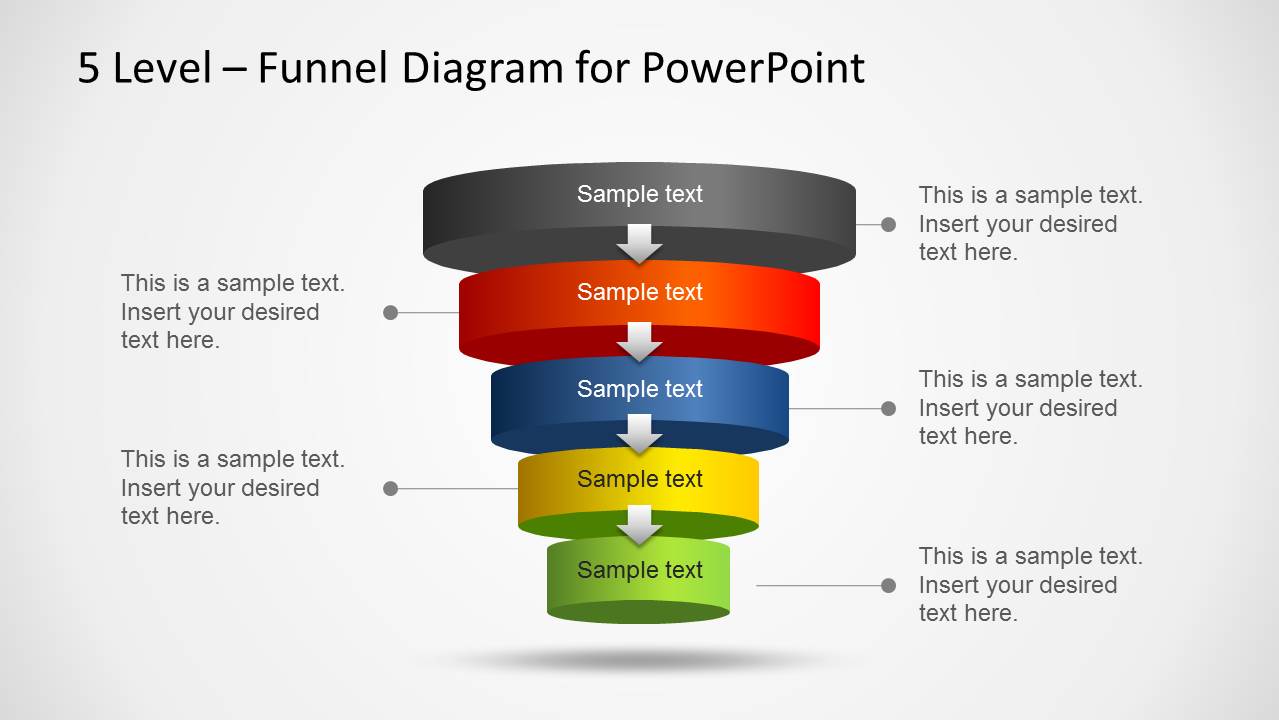 Sales Funnel Template Powerpoint Free Download Card Template