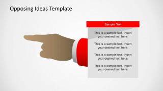 Opposing Views PowerPoint Template - SlideModel