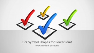 Tick Symbol Shapes for PowerPoint - SlideModel